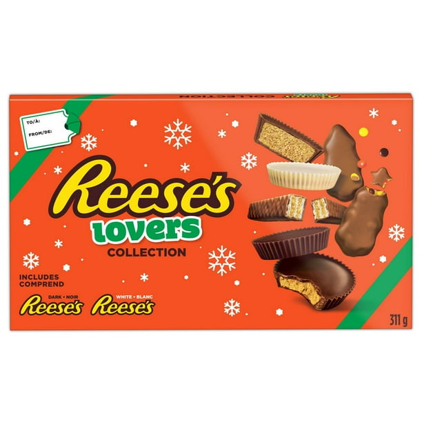 REESE'S Lovers Collection Gifting Box, Christmas and Holiday Chocolate ...