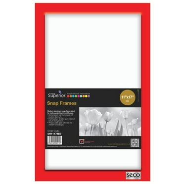 SECO Front Load Easy Open Snap Poster/Picture Frame 11 x 14 Inches ...