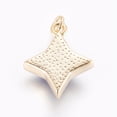 10 pc Druzy Resin Pendants with Brass Finding Star Golden Mixed Color ...
