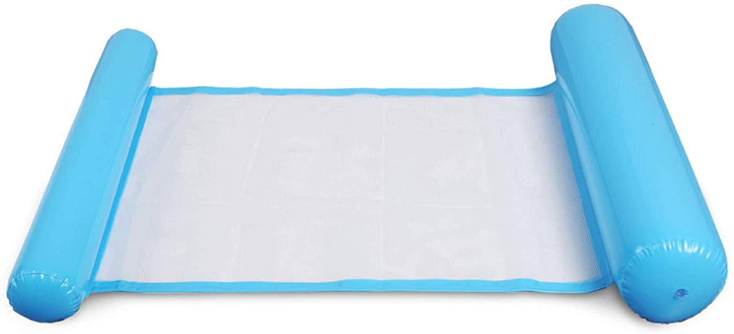 2-Pack Swimming Pool Lounger Floating Water Hammock Cushion Pool Float ...