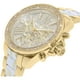 Michael Kors Women's Wren Chronograph Two-Tone Stainless Steel Watch ...