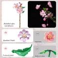 Lilies Flower Building Block Bouquet, Compatible with Lego Flower with ...