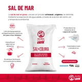 Sal de mar artesanal Sal Real de Colima 1kg Sal Real de Colima Costal ...