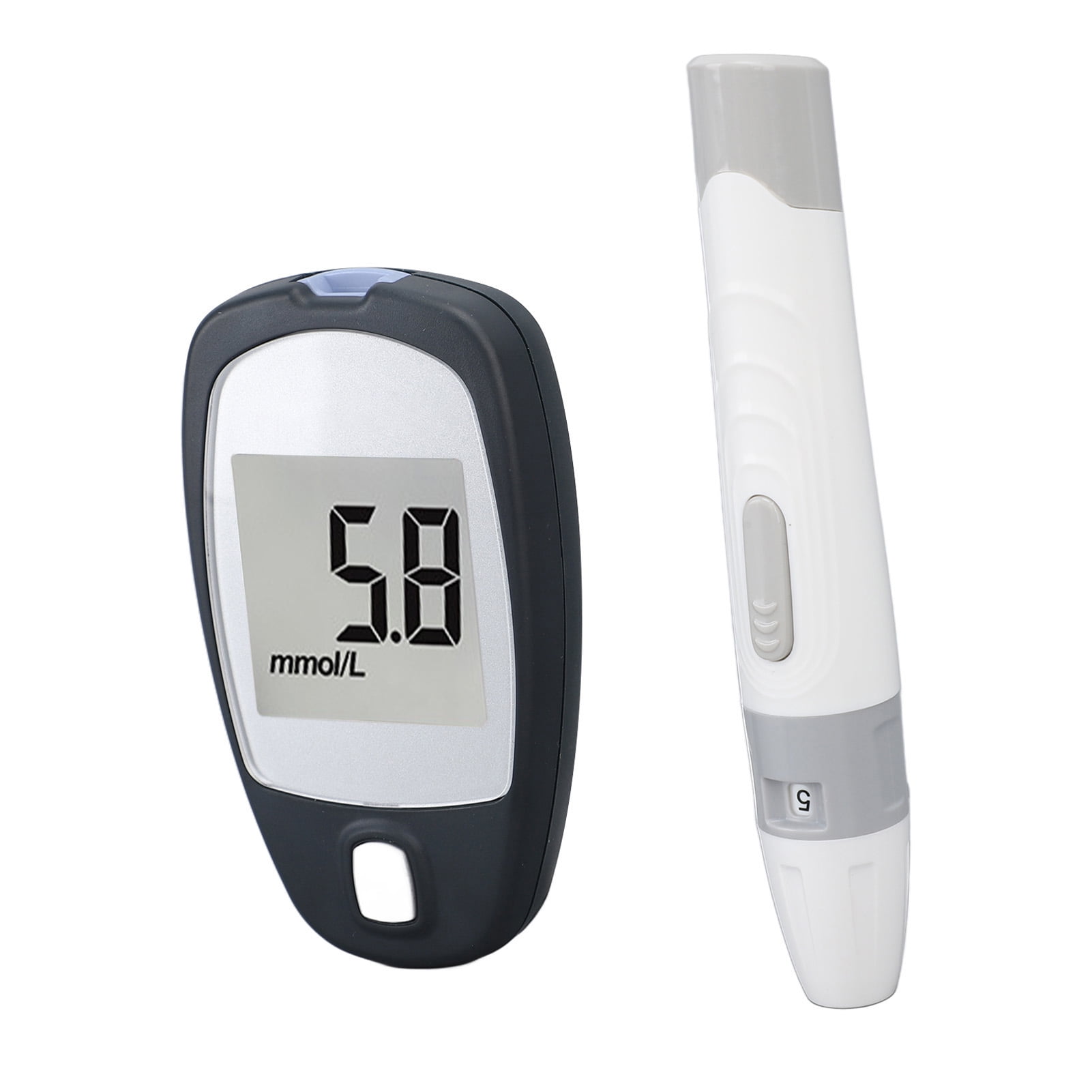 Kit De Monitor De Glucosa En Sangre, Medidor De Glucosa En Sangre De ...