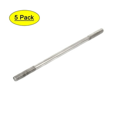 M3x55mm 304 Stainless Steel Push Rod Double End Threaded Rod for DIY ...
