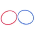 2 Pack Silicone Pot Ring Rubber Pressure Cooker Gasket Seal Ring (Red ...
