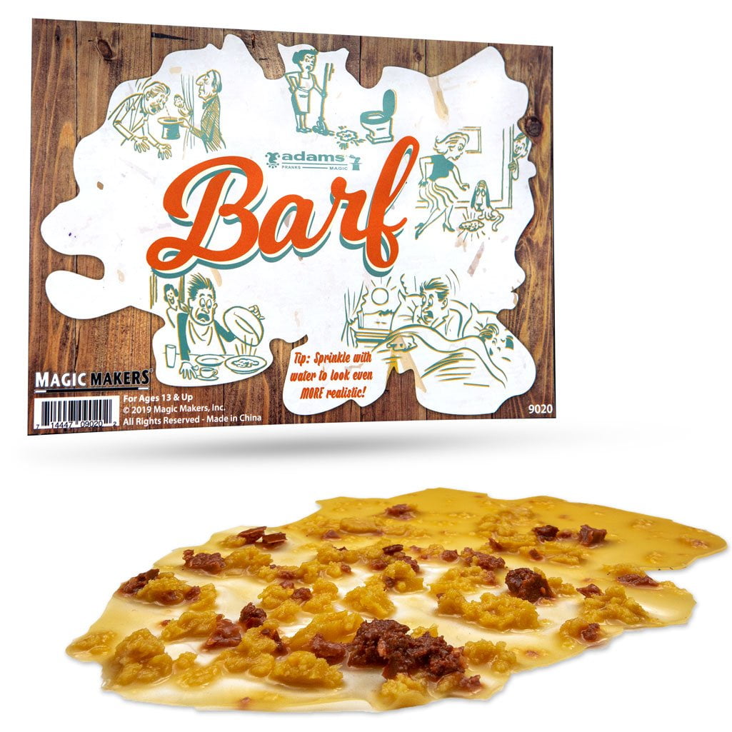 Barf - Fake Puke by S.S. Adams Pranks and Magic - Walmart.com