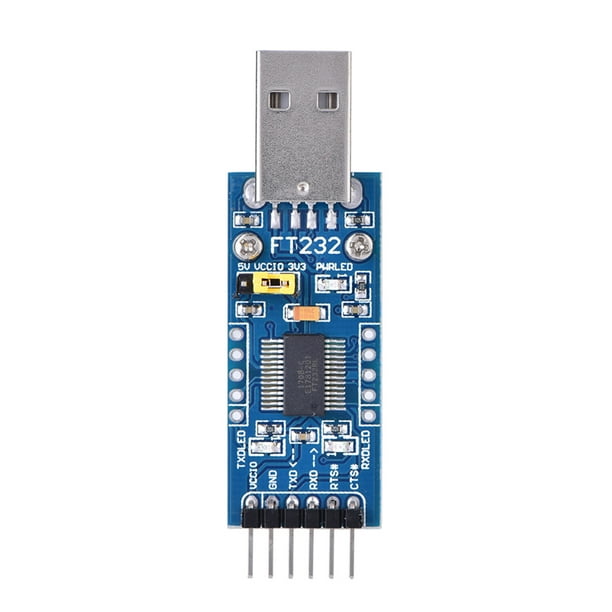 Placa USB UART FT232 (tipo A) Módulo convertidor USB a TTL serial FT232RL | Bodega Aurrera en línea
