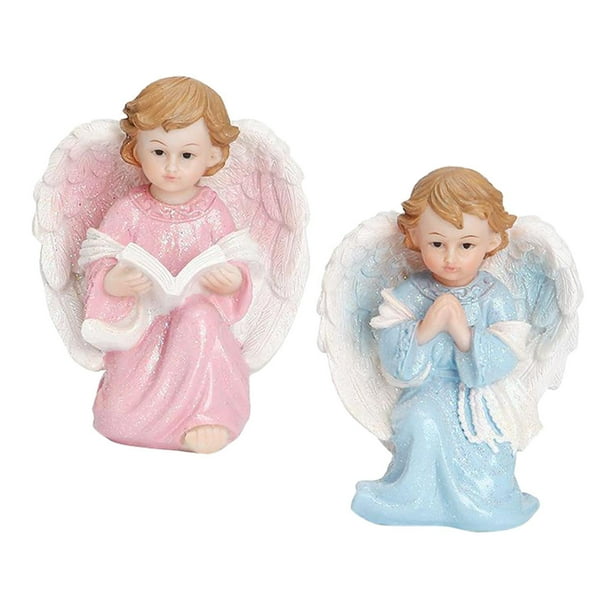 Angels Resin Statue Figurine, indoor home and garden Decoration ...
