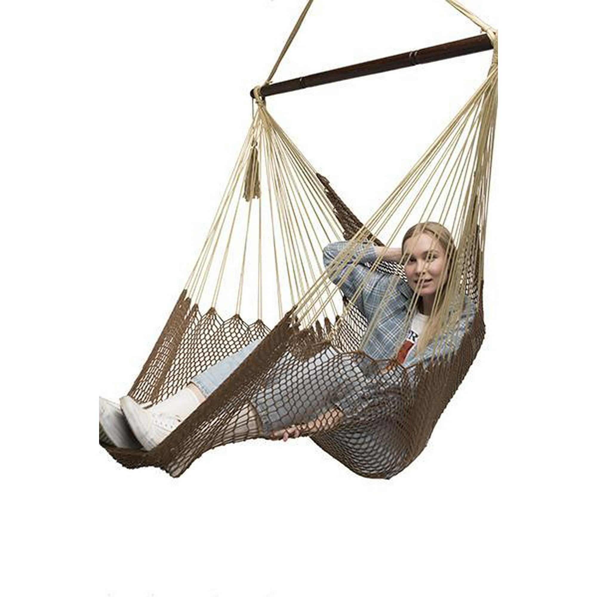 Click here for Hammock Universe Mayan Hammock Chair - Coffee prices