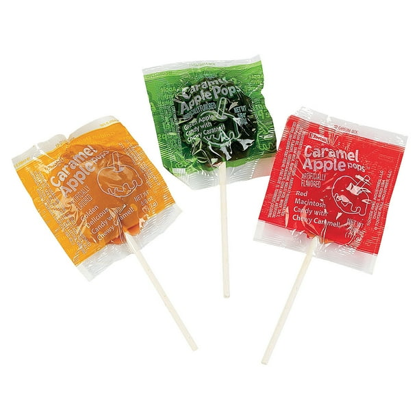 Fun Express - Caramel Apple Sucker - Edibles - Sucker & Pop - Suckers ...