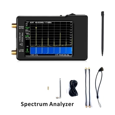 10k-1.5GHz NanoVNA-H4 4inch Vector Network Analyzer HF VHF UHF Antenna ...