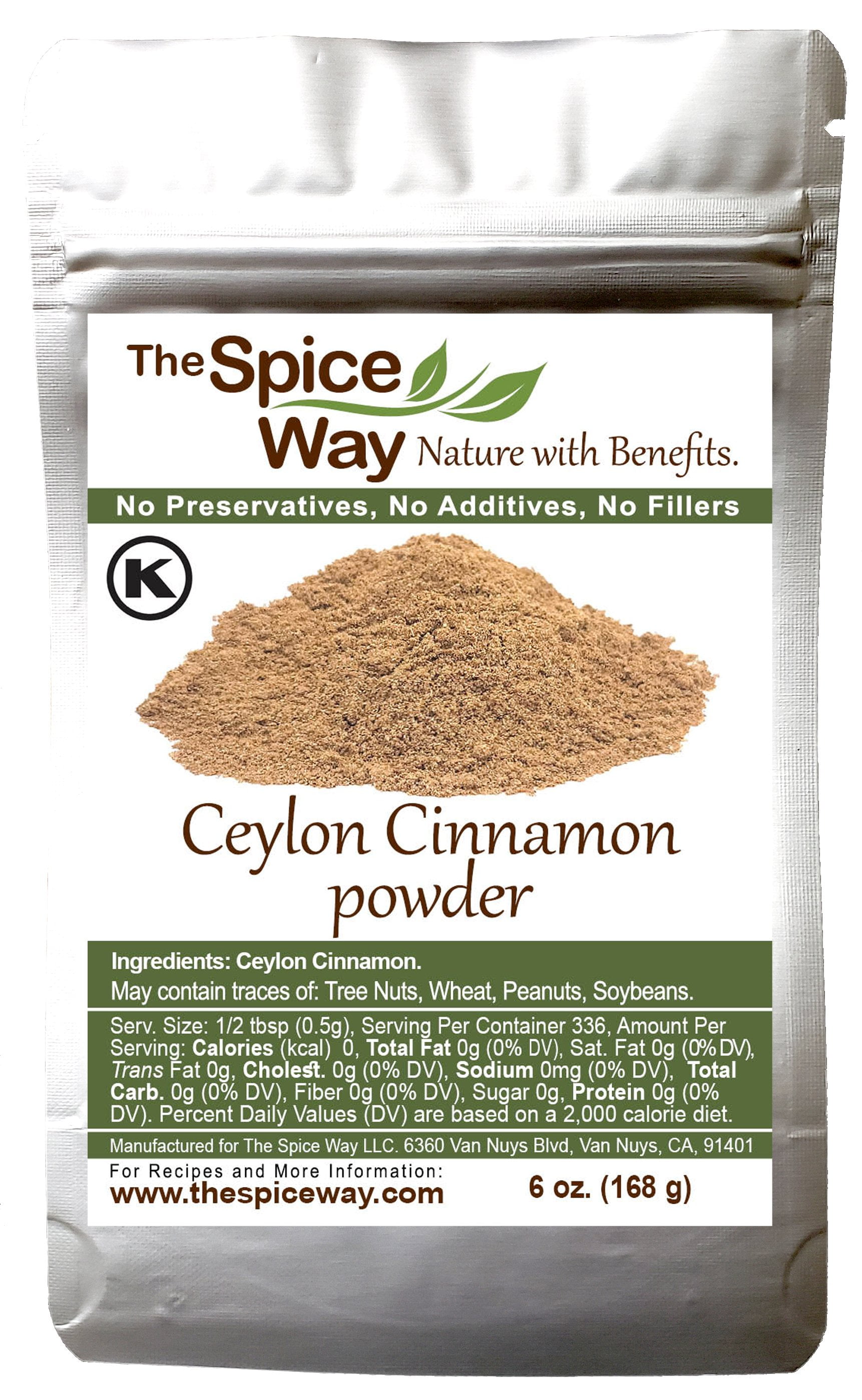 The Spice Way Cinnamon Ceylon Powder - European, Middle Eastern, Asian ...