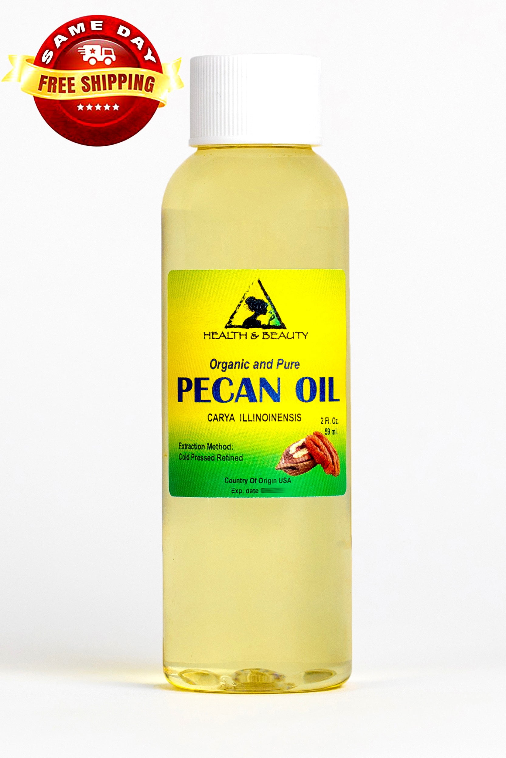 PECAN OIL REFINED ORGANIC CARRIER COLD PRESSED PREMIUM FRESH 100% PURE ...