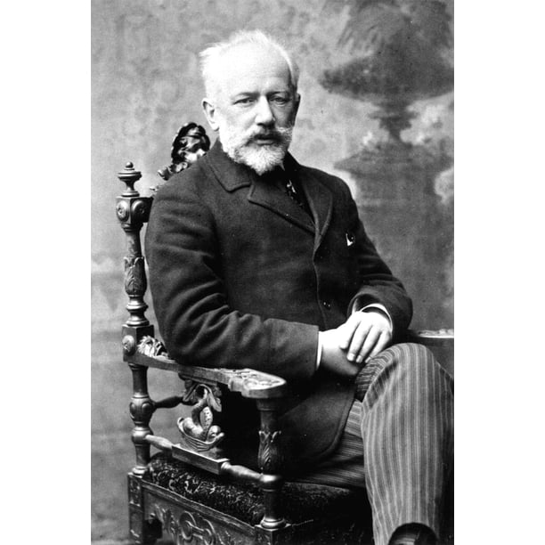 24x36 gallery poster, Tchaikovsky 1893 - Walmart.com