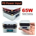 65W Mini Hot Plate SMD Preheater Preheating Rework Station PCB Board ...