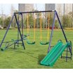 KloKick 600lbs Heavy Duty Swing Set – A-Frame Metal Swing Set with ...