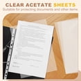 Uxcell 20Pcs Clear Acetate Sheets, 11.7x8.3inch 0.2mm Thick Heat ...