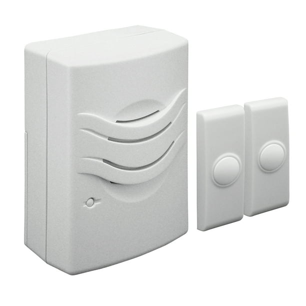 IQ America WD1142 Wireless Plugin Contemporary Door Chime Door Bell 2 ...