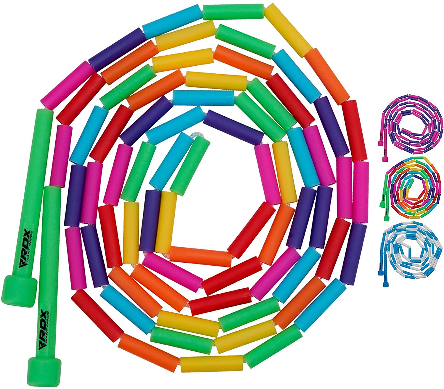 RDX Kids Jump Rope with Removable Plastic Segmented Beads, 10FT ...