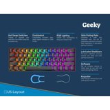 Geeky GK61 60% | Hot Swappable Mechanical Gaming Keyboard | 61 Keys ...