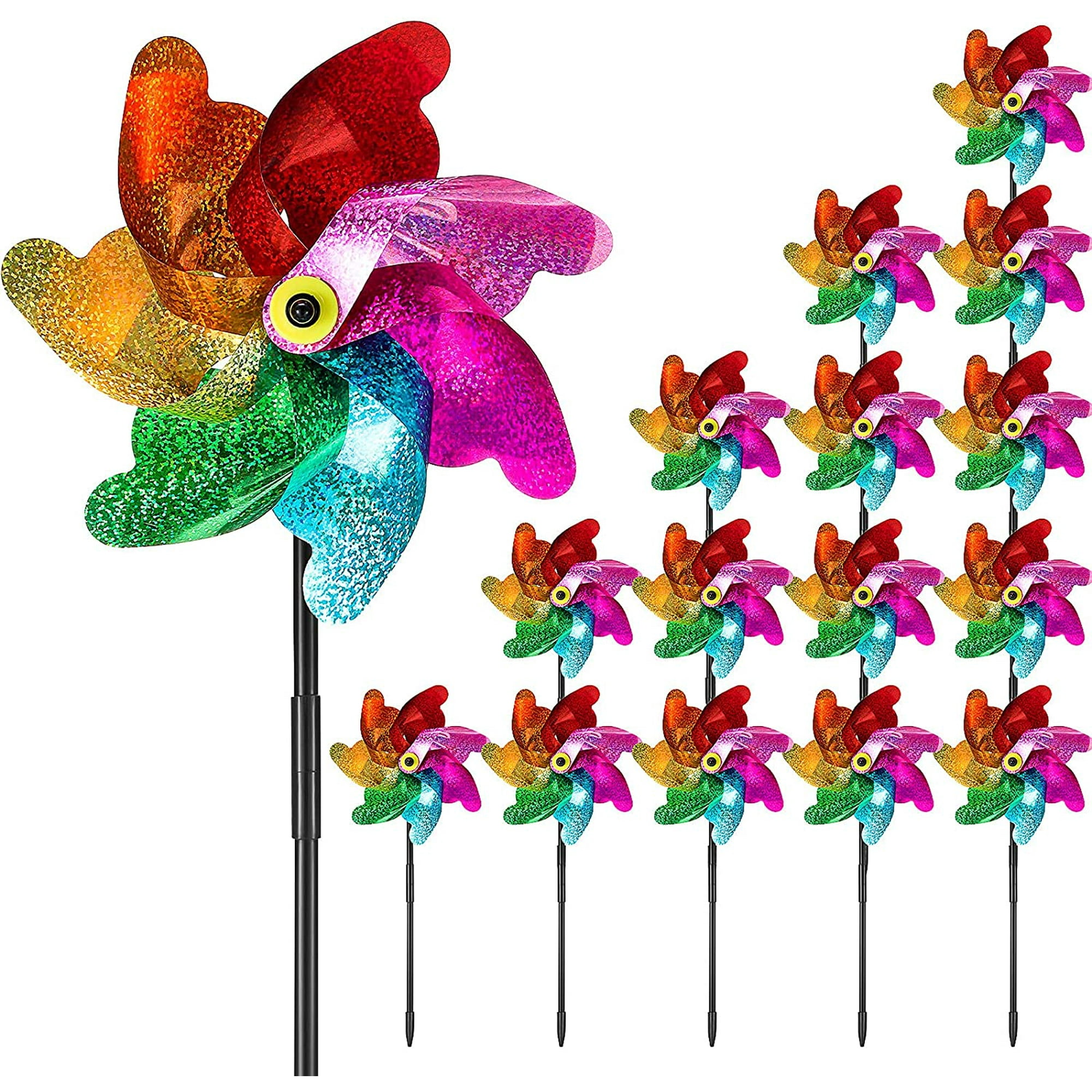 Mini Pinwheel Garden Stakes | Fasci Garden