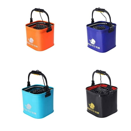 Portable Collapsible Washing Basin Buckets water container; EVA water ...