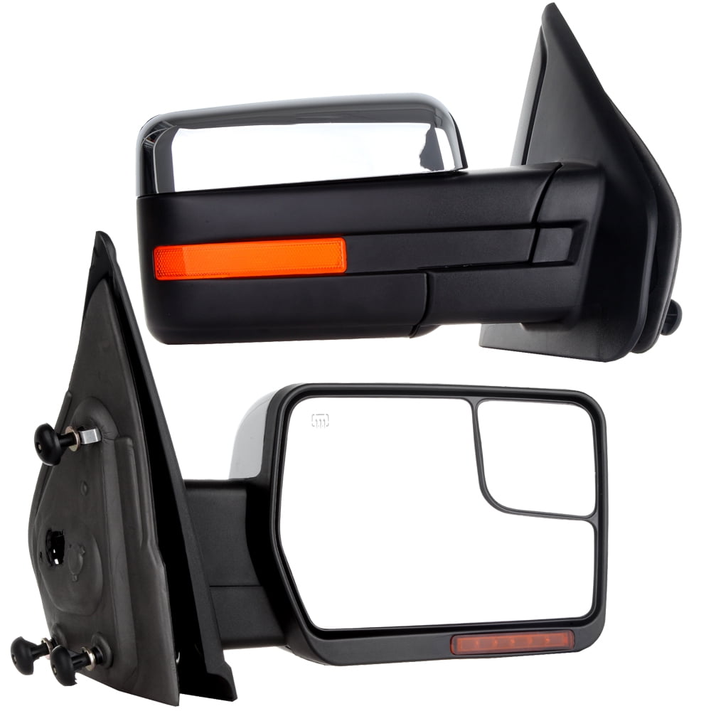 CCIYU Rear View Mirror, Car Mirror,Towing Mirror Fit for F-150 Pickup ...