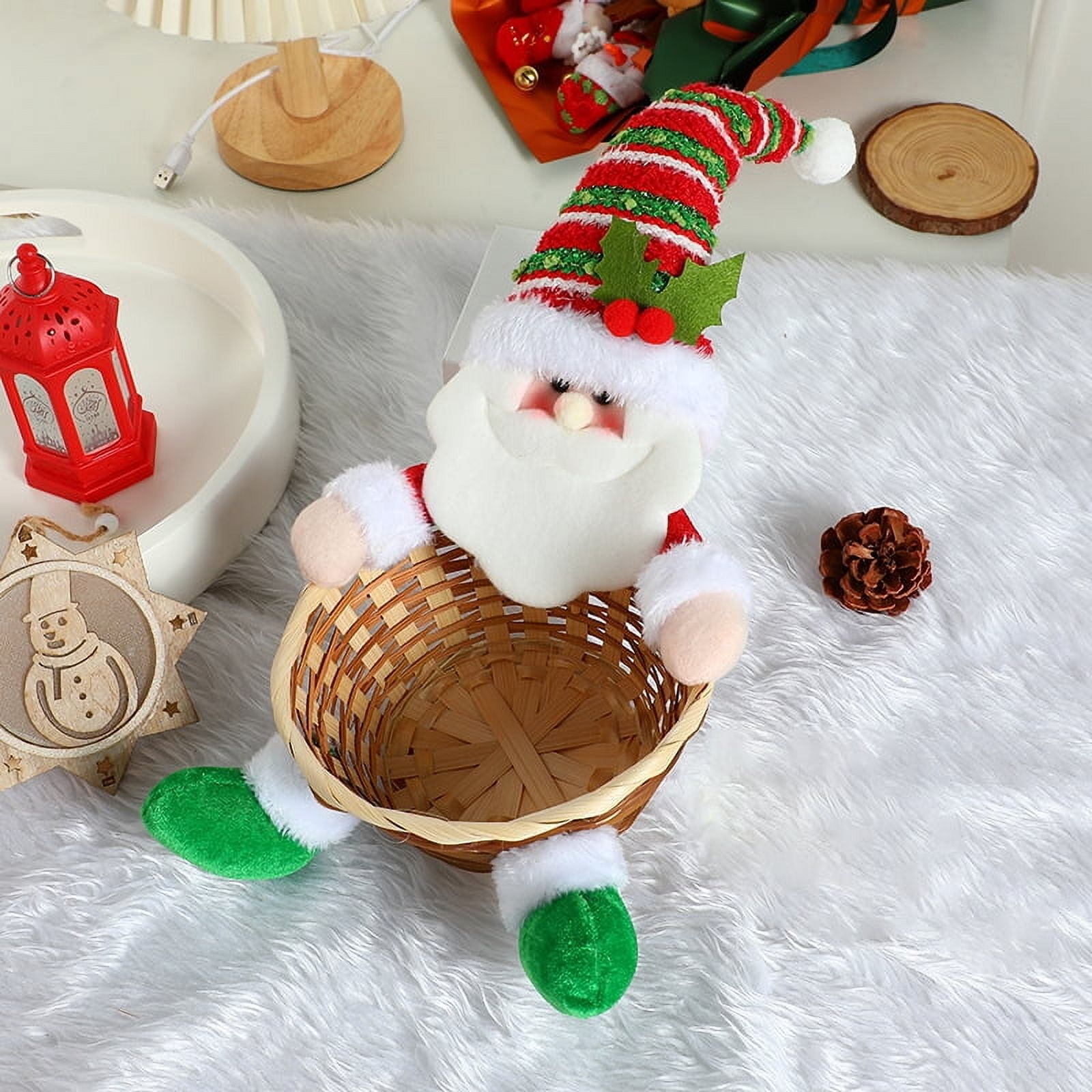 Click here for Generic Christmas Snowman Candy & Fruit Basket - B... prices