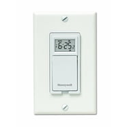 Honeywell Home RPLS740B1008 Econoswitch 7-Day Programmable Light Switch ...