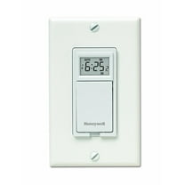 Honeywell Home RPLS740B1008 Econoswitch 7-Day Programmable Light Switch ...