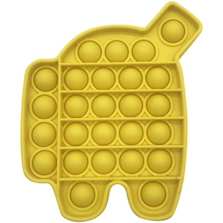 Among in Us Push & Pop Bubble Fidget Sensory Toy, Cute Astronaut Crew ...