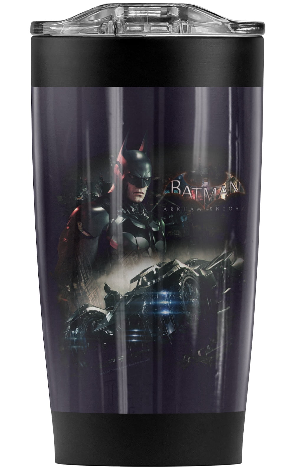 Batman: Arkham Knight Knight Rider Stainless Steel Tumbler 20 oz Coffee ...