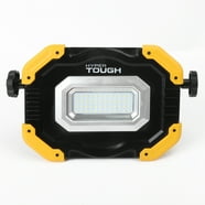 Hyper Tough 5000 Lumen Rechargeable LED Work Light,Yellow Black,Model ...