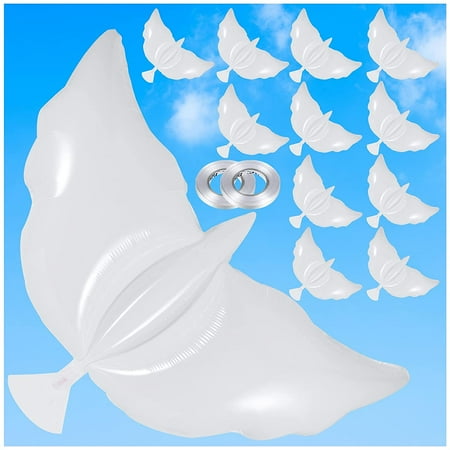 Peace Dove Balloons Memorial, Huge White Biodegradable Dove Memorial ...