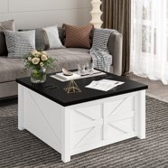 Midtown Concept Kent Coffee Table Eucalyptus Wood Ideal for Indoors ...
