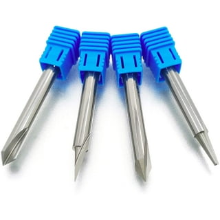 90 Degree X 3/4" Diameter V Groove Router Bit - 1/4" Shank - Yonico ...