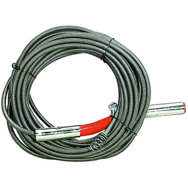 DrainX Power Pro 50-Ft Drain Auger with Drill Adapter, Steel Drum ...