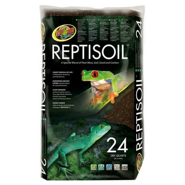 Zoo Med Laboratories Reptisoil, 10 Quartz, Snake Substrate Reptiles ...