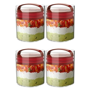 Glasslock Handy Rectangular Tempered Glass Food Container Set of 2 ...