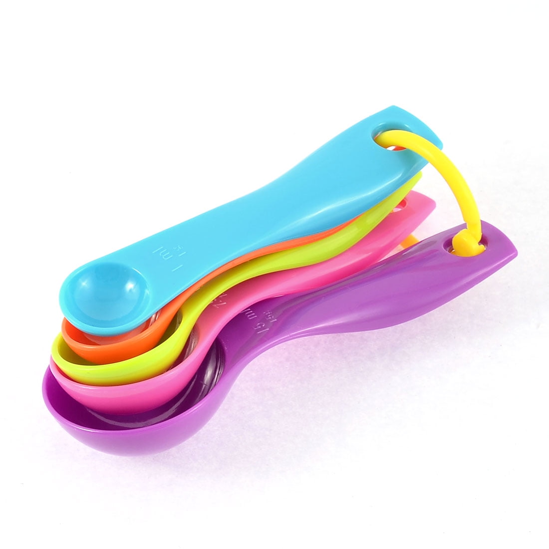 Kitchen Household Liquid Milk Powder Measuring Spoon Set Multi Color 5 ...