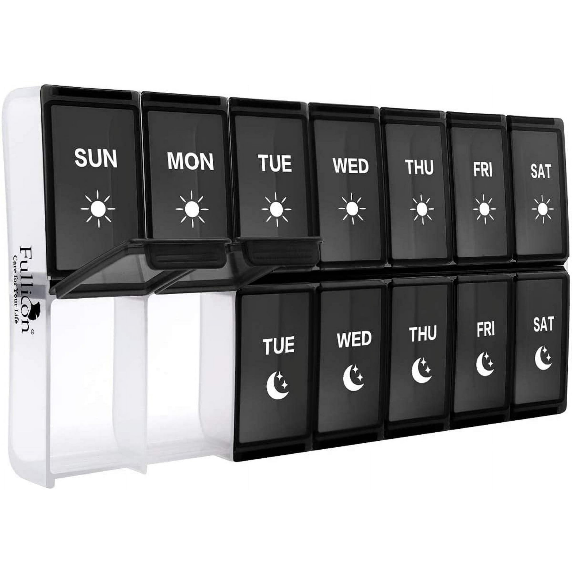 Click here for Laicaiw Extra Large Pill Organizer 2 Times A Day... prices