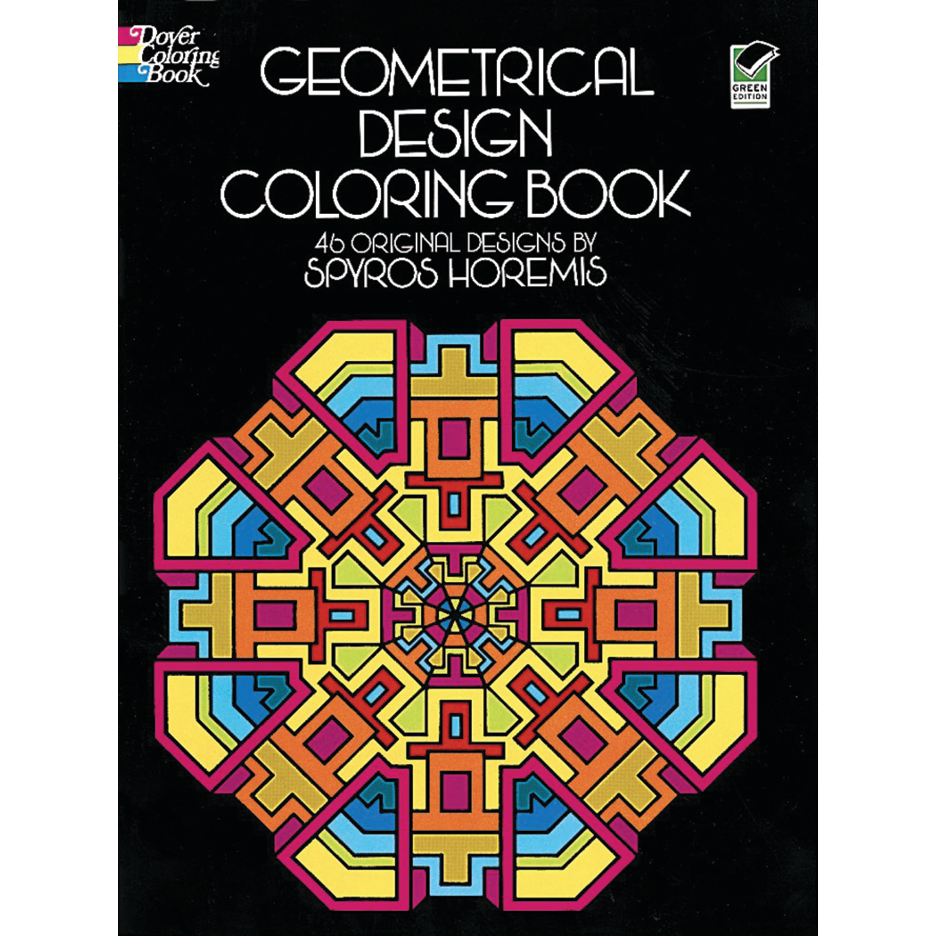 Dover Coloring Book, Geometric Designs - Walmart.com
