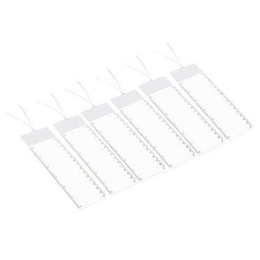 Uxcell Bookmark Magnifier Ruler 3X Magnifying Sheet Page Magnifier Lens ...