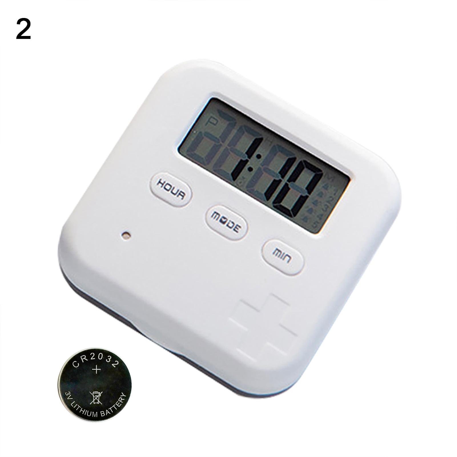 Yoone Timing Reminder Pill Box Convenient ABS Electronic Alarm Timer ...