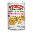 Stokes Green Chile Sauce with Pork & Jalapenos, Hot, 15 oz Can ...