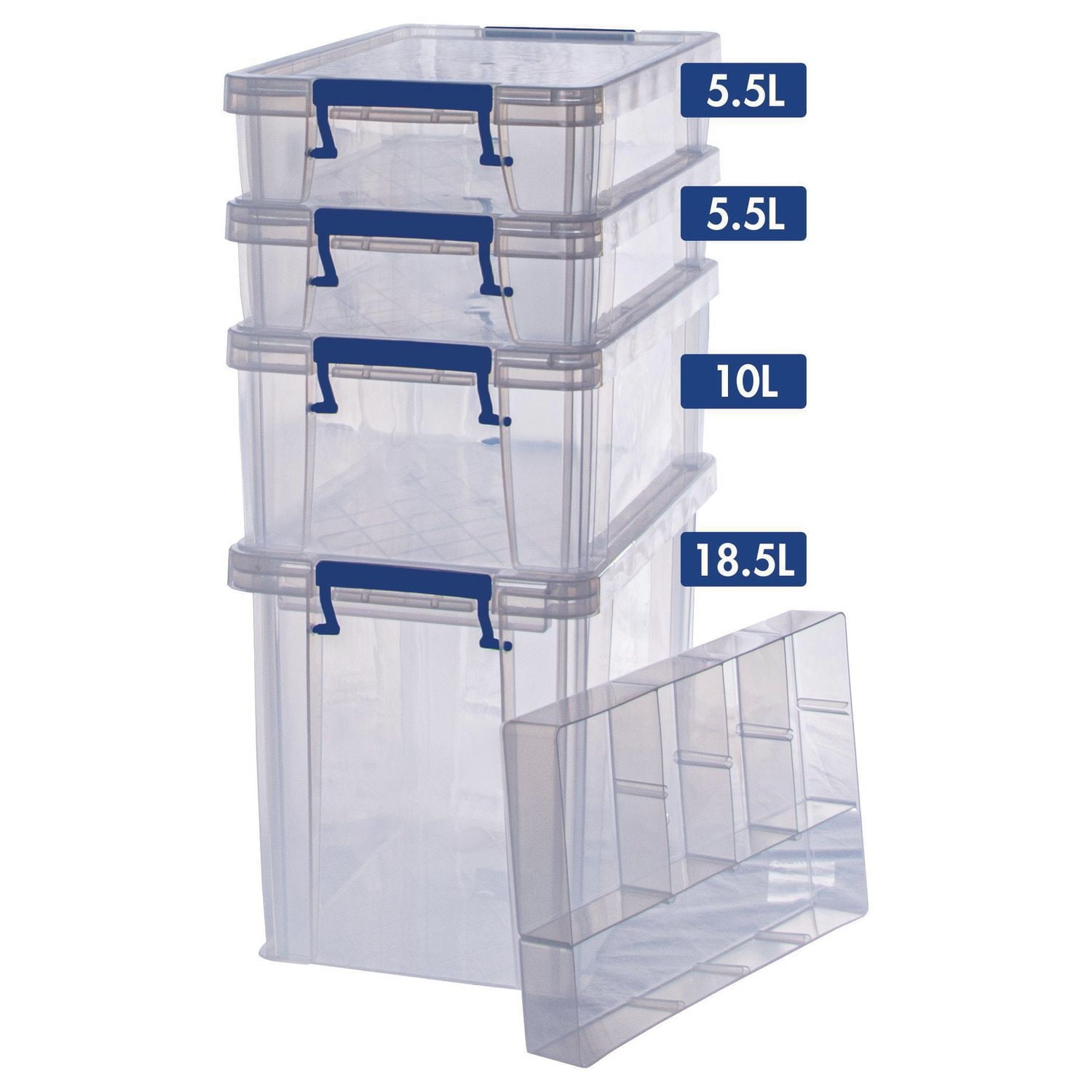 Click here for Bankers Box Plastic Storage Box Bonus Pack 6 (1 X... prices