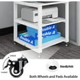 Mobile Natwind 3-Tier Printer Stand, Multipurpose Organizer with ...