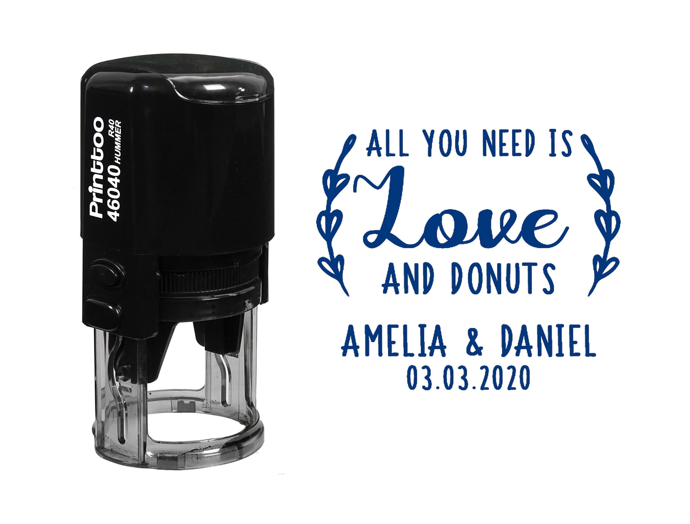 Printtoo Heavy Duty Dater Stamp With Checked Text Office Stationery ...