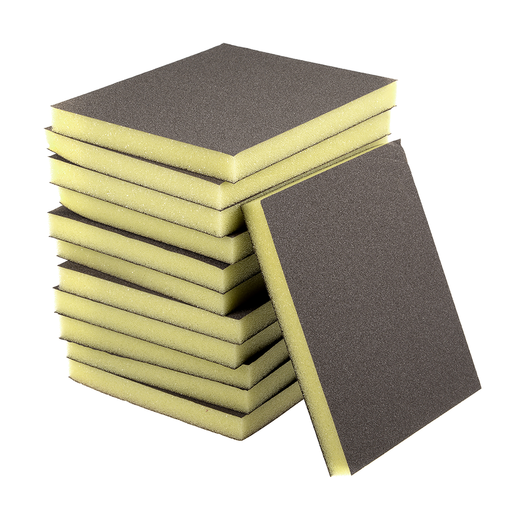 Medium Grit 180 Grit Sanding Block Pad 120 X 98 X 12mm Size Sanding